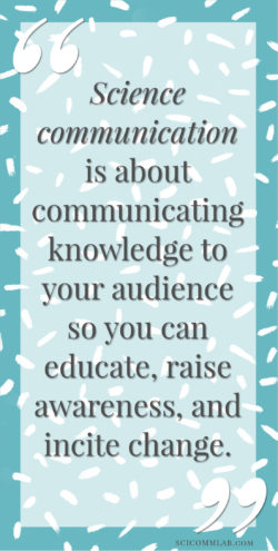 What is Science Communication?